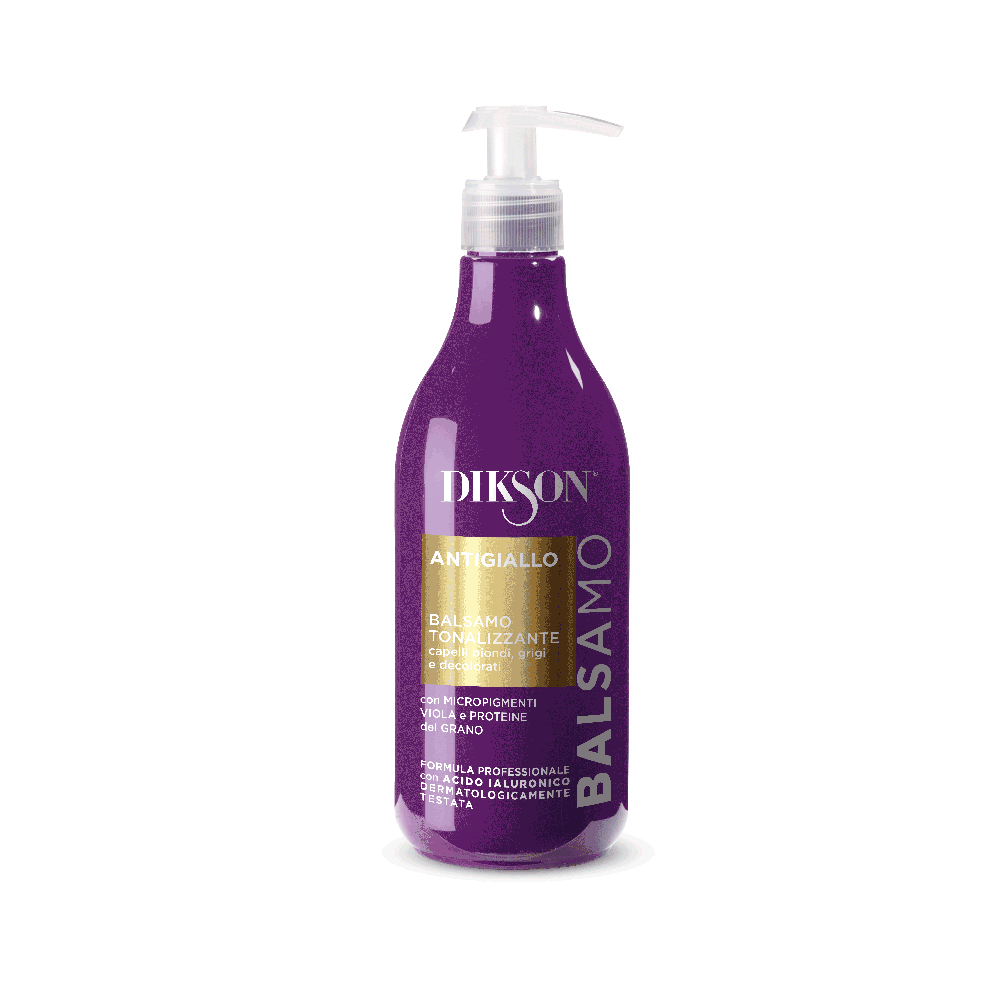 Dikson Balsamo Antigiallo per Capelli Biondi e Decolorati 500 ml