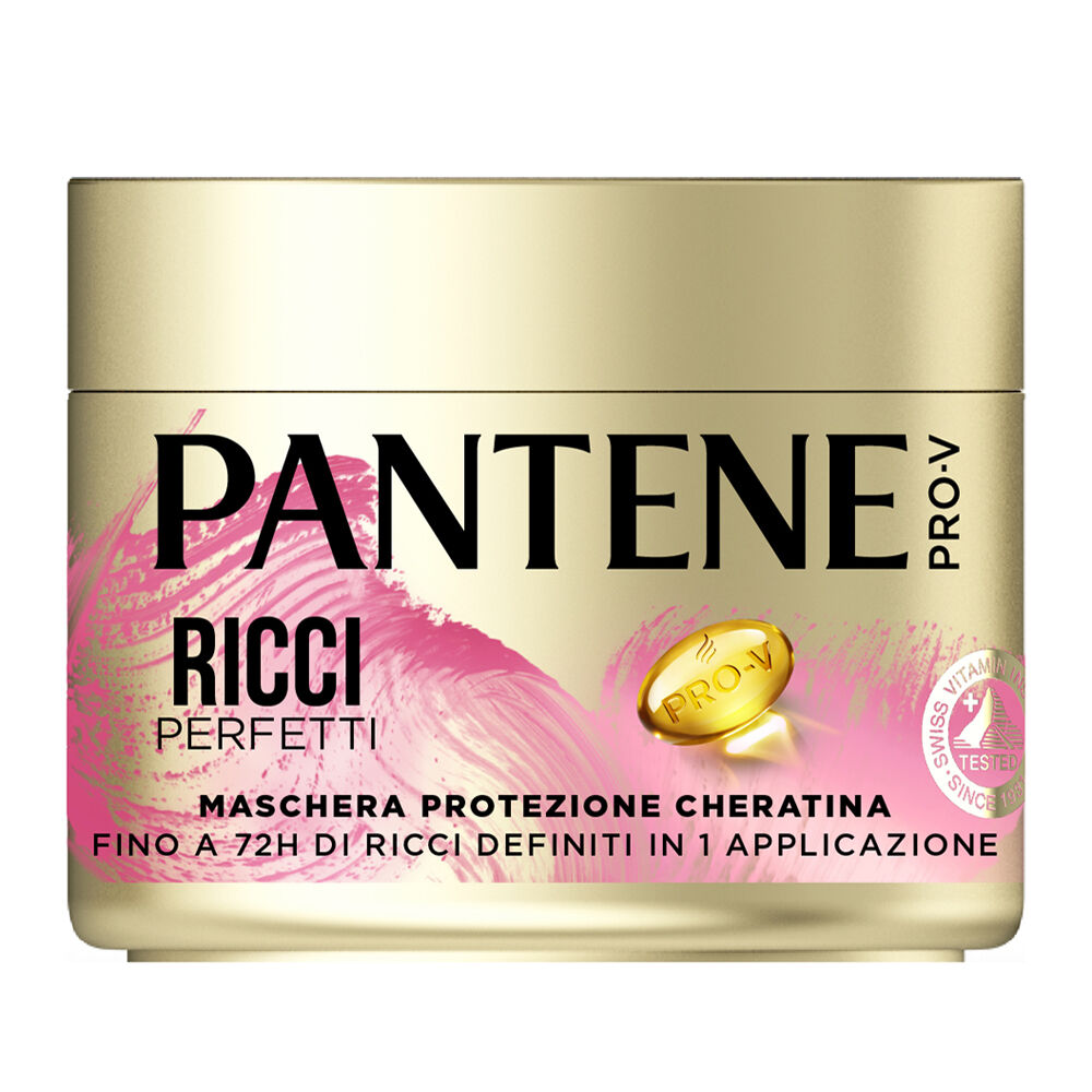 Pantene Pro-V Maschera Capelli, Protezione Cheratina Ricci Perfetti 300 ...